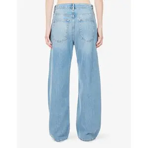 FRAME Off-duty Drawstring Bow Jeans - Afterglow