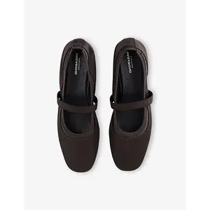 VAGABOND SHOEMAKERS Hillary Woven Ballet Flats - Coffee