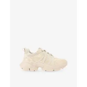 Kurt Geiger Gold Tone Sneakers For Women