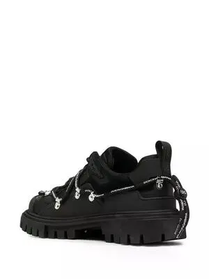 Dolce & Gabbana Embellished Leather Low-top Sneakers