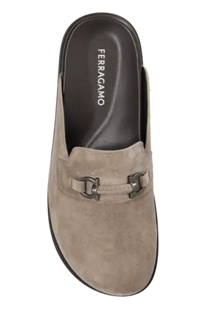 FERRAGAMO Santiago Suede Mules