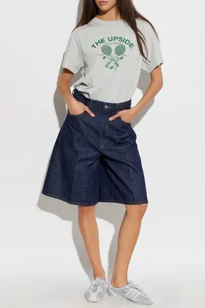 The Upside Racquet Casey" T-shirt