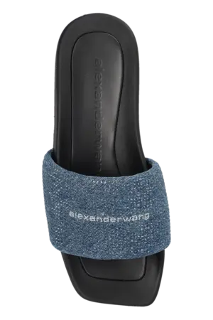 Alexander Wang Sequin Slides - Blue