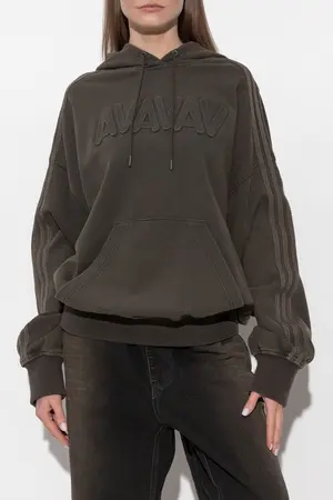 ADIDAS ORIGINALS X Avavav Oversized Cotton Knit Hoodie