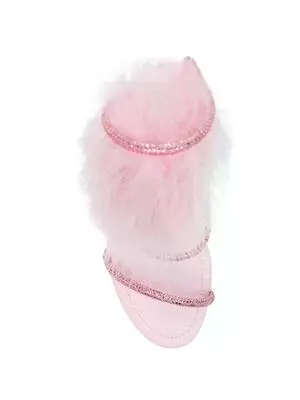 Rene Caovilla 100mm Crystal-embellished Sandals