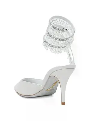 Rene Caovilla 80mm Crystal-embellished Pumps