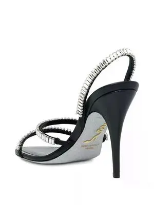 Rene Caovilla Crystal-embellished High Heel Sandals