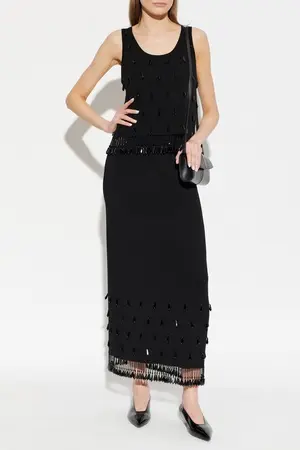 BY MALENE BIRGER Hysa Top With Fringe Detail