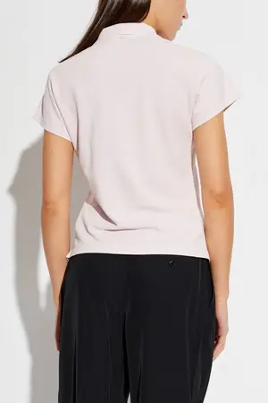 Alexander Wang Polo With Crystal Embellishments