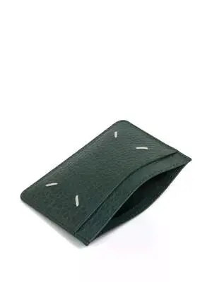 MAISON MARGIELA Four-stitch Embossed-grainy Card Holder