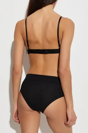 Palm Angels Cotton Bra With Logo