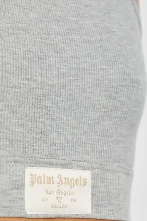 Palm Angels Ribbed Lingerie Top