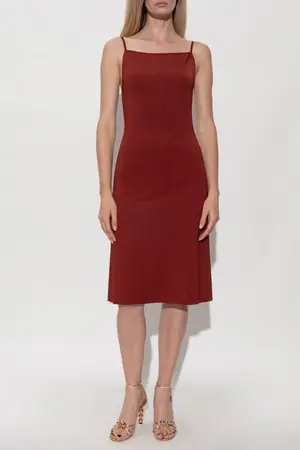 FERRAGAMO Off-shoulder Knee-length Dress