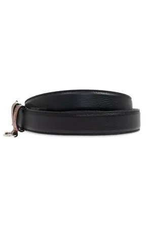 MAISON MARGIELA Logo Plaque Buckled Belt