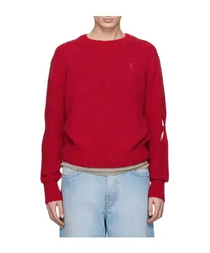 STEFAN COOKE Crew Neck Distressed Sweater