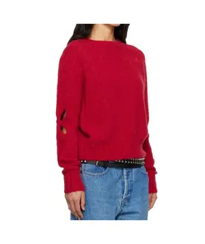 STEFAN COOKE Crew Neck Distressed Sweater