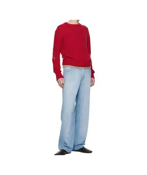 STEFAN COOKE Crew Neck Distressed Sweater
