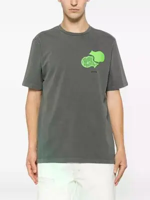 11 11 L.U.C.K. Graphic Print Crew Neck T-shirt