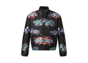 LOUIS VUITTON Graffiti Print Blouson Jacket - Multicolor