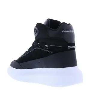 Alexander McQueen Logo Sports High Top Sneakers