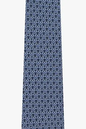 FERRAGAMO Logo Printed Neck Tie