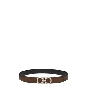 FERRAGAMO Reversible Gancini Belt - Multicolor