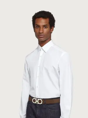 FERRAGAMO Reversible Gancini Belt - Multicolor