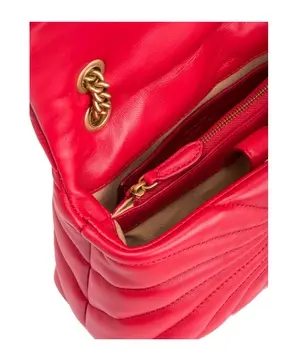 Pinko Love Puff Chain Linked Mini Crossbody Bag