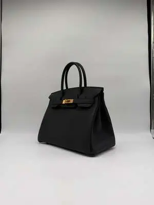Hermès Birkin Togo Leather Handbag - Black