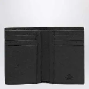 Valentino Garavani Vlogo Grained Leather Card Holder