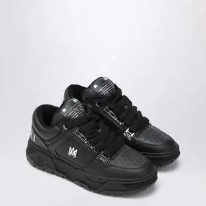 Amiri Ma-1 Low-top Leather And Textile Sneakers - Black