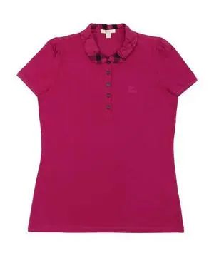 Burberry Logo Details Polo Shirt - Red