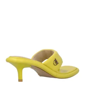 Pinko Love Birds-plaque Thong Sandals