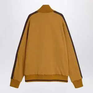 ADIDAS BY WALES BONNER Y-3 Bronze Zip-up Sweatshirt With High Neck And Ribbed Trims