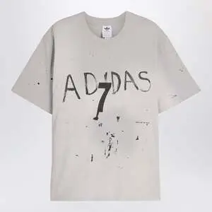 Adidas X Song For The Mute Printed Cotton T-shirt - Grey