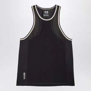 WALES BONNER X ADIDAS Y-3 Cotton-blend Knit Tank Top - Black