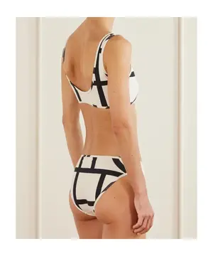 TOTEME Printed Bikini Top