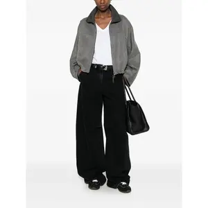 Brunello Cucinelli Double-zip Bomber Jacket - Black