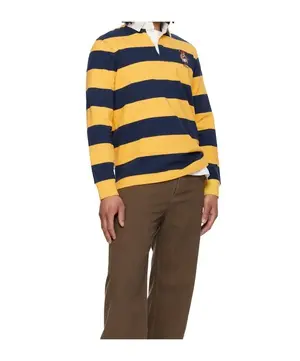 Polo Ralph Lauren Striped Embroidered Polo Shirt