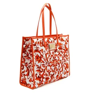 Dolce & Gabbana Large Floral Print Tote Bag