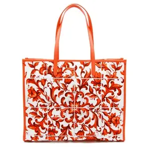 Dolce & Gabbana Large Floral Print Tote Bag