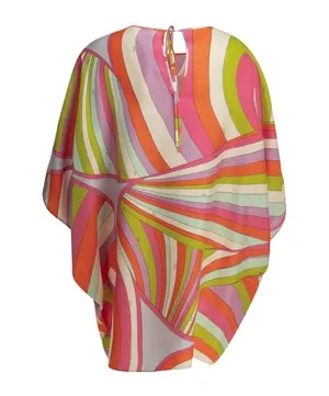 Emilio Pucci Iride Printed Kaftan Dress