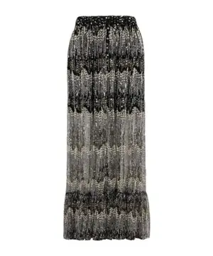 Rabanne Embellished Faux-pearl Maxi Skirt