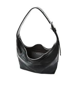 Alexander Wang Small Hobo Bag With Raised Logo Detail