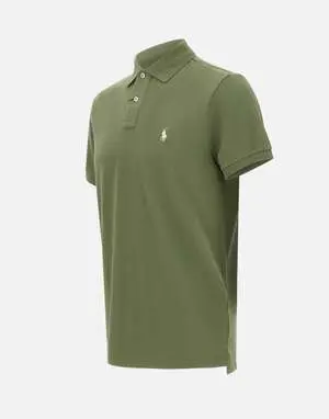 Polo Ralph Lauren Logo-embroidered Straight Hem Polo Shirt