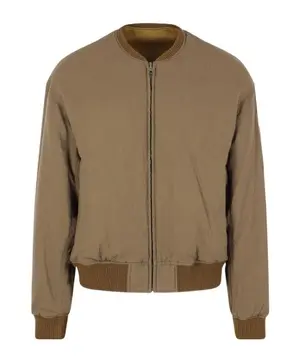 Visvim Woven Bomber Jacket - Khaki