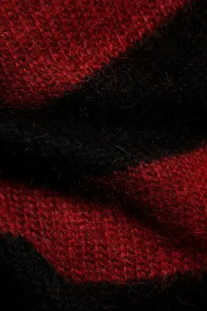 R13 Nancy Striped Mohair-blend Sweater