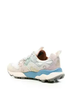 FLOWER MOUNTAIN Perforated Panelled Sneakers