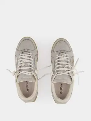 Off-White Denim End Of Play Sneakers - Grey