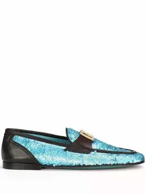 Dolce & Gabbana Ariosto Sequin-embellished Slippers